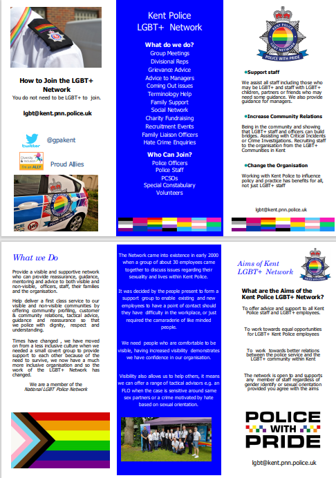 Kent Police - Medway Pride CIC Company number 13428352